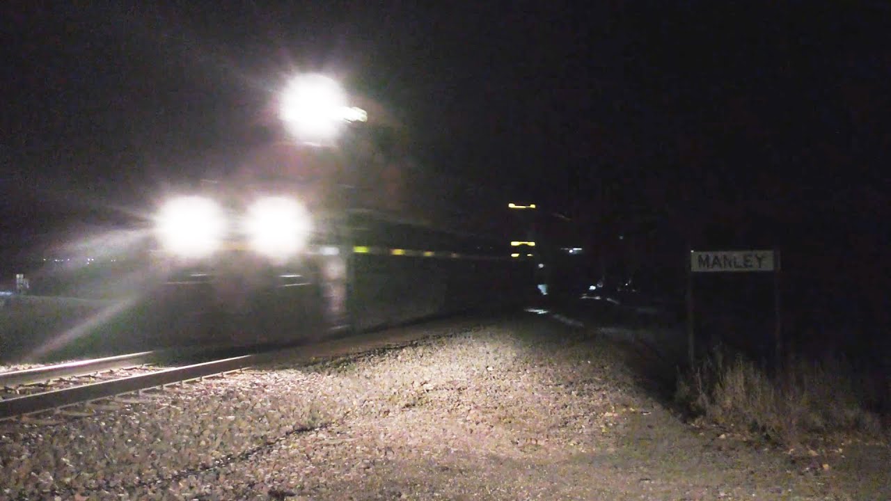 10-11-24 - BNSF 1708 in Manley, MN - YouTube