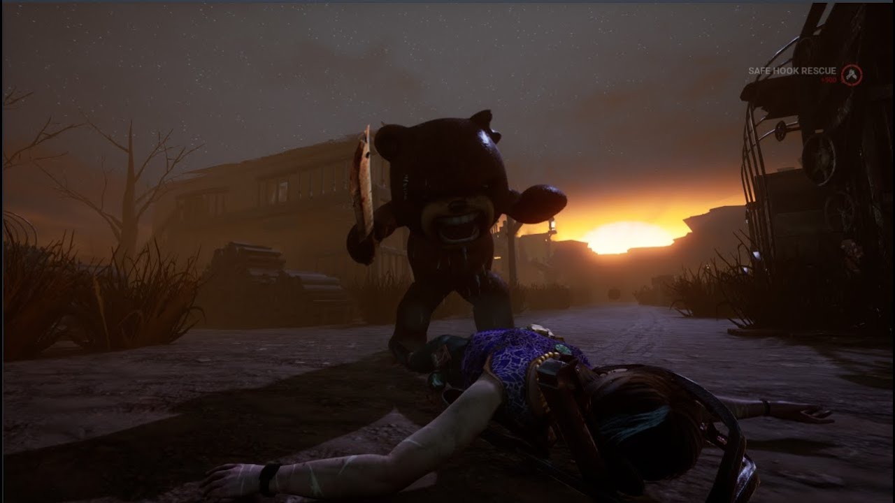 Bad Teddy got bear traps dead by daylight - YouTube