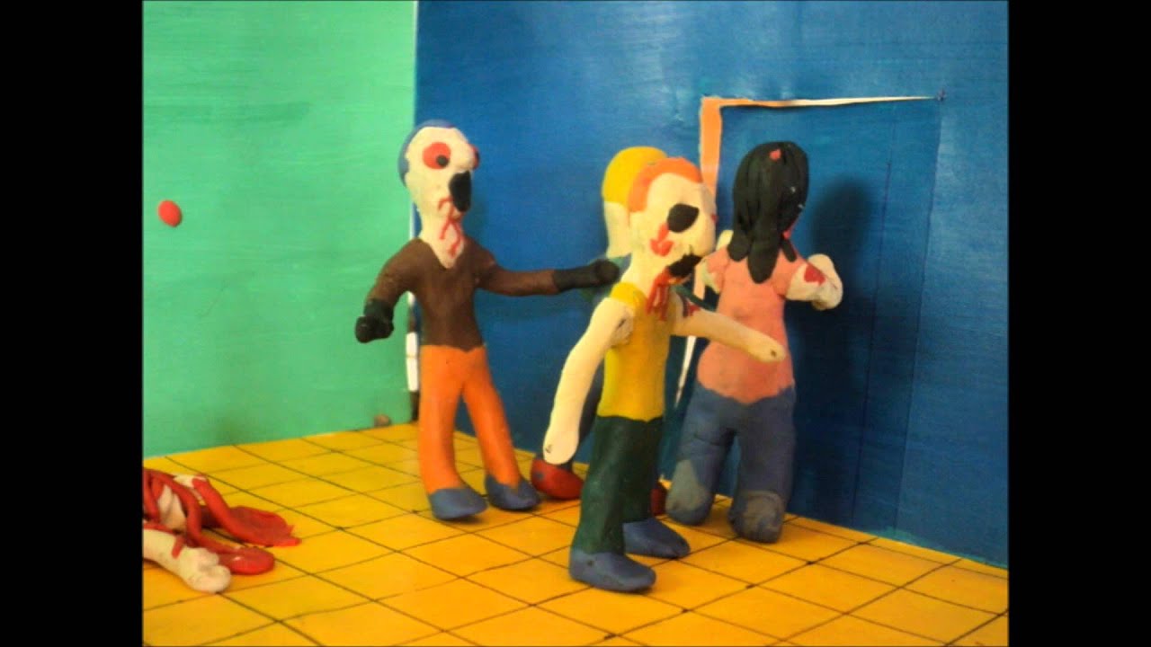 Zombies Stop Motion - YouTube