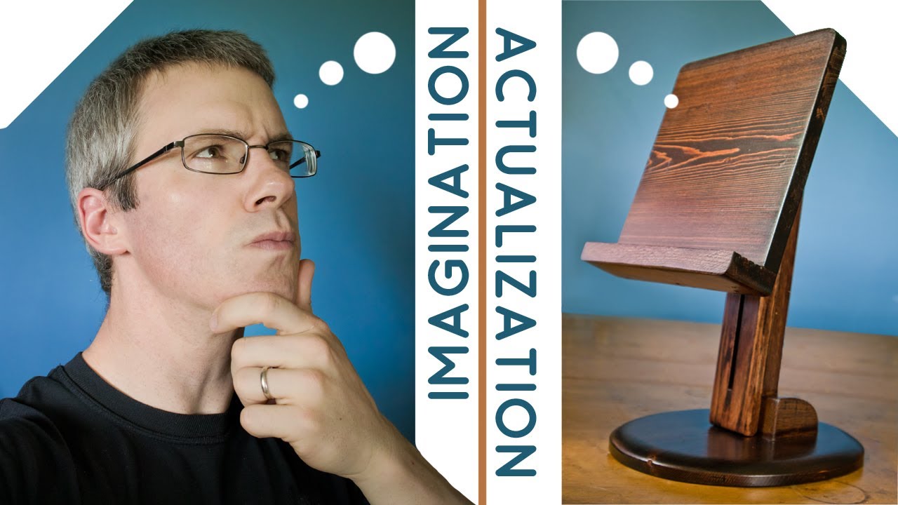 Tabletop Book Stand at Home Build - YouTube