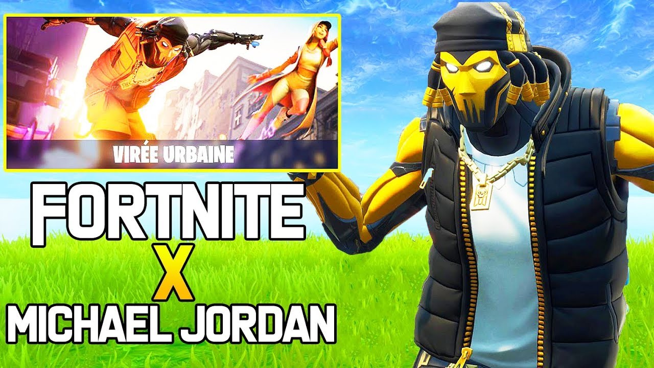 FORTNITE X MICHAEL JORDAN (NBA) - NOUVEAU SKIN ''HABILE'' ET NOUVEAU ...