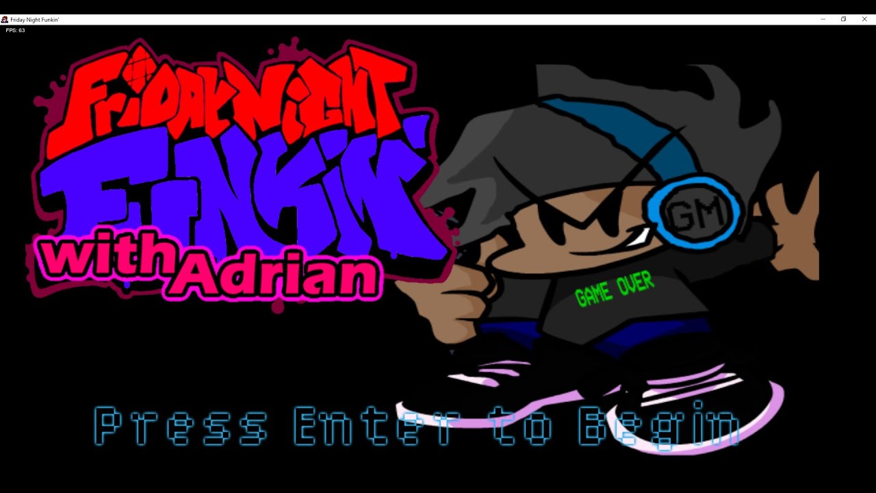 Official FNF with Adrian MOD Gameplay - YouTube