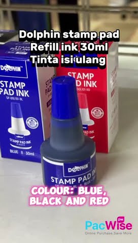 dolphin stam pad refill ink - YouTube