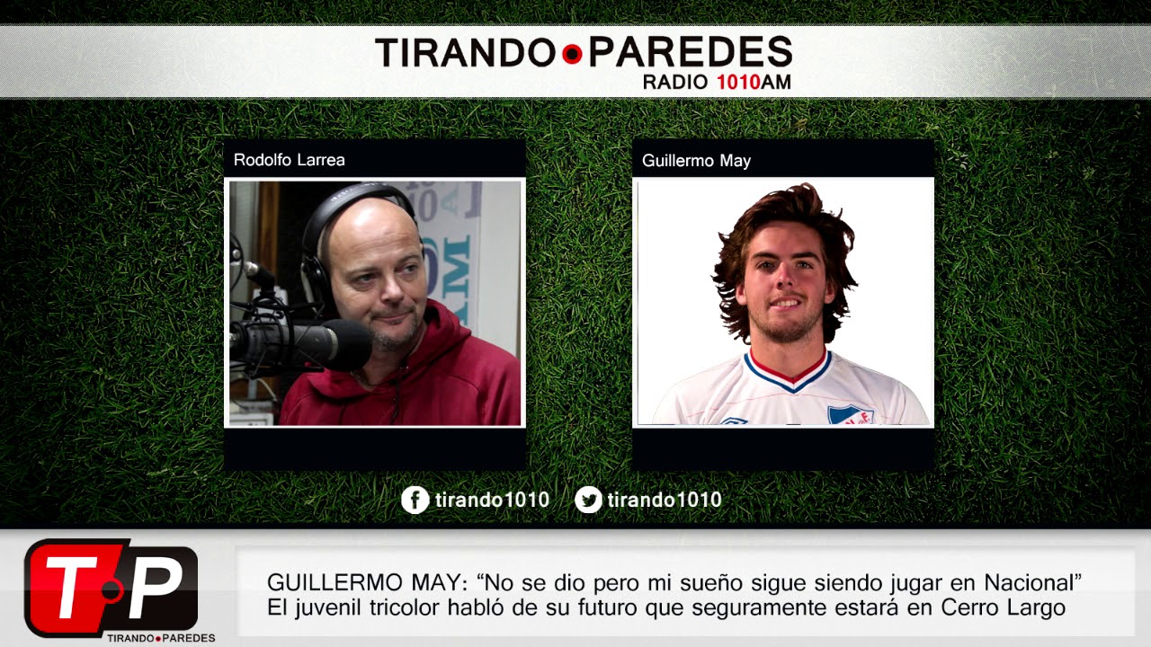Guillermo May: "No se dio pero mi sueño sigue siendo jugar en Nacional ...