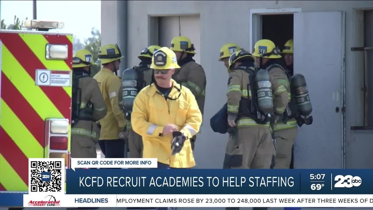 KCFD recruit academies look to help with staffing - YouTube