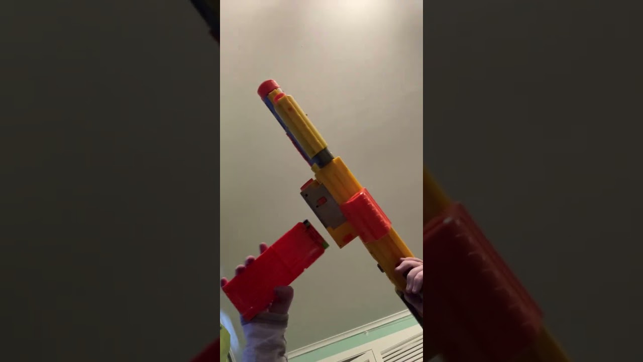 The nerf deploy cs6 with tactical attachments - YouTube