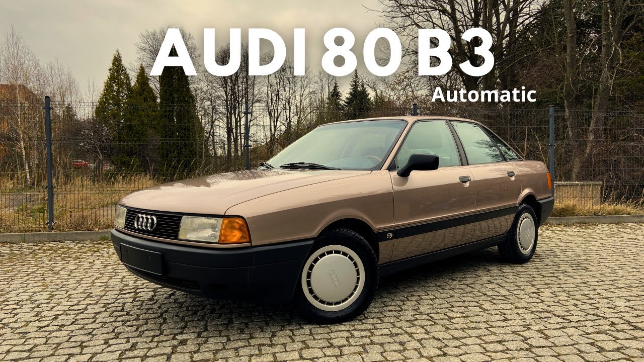 Audi 80 B3 - Youngtimer przed falą popularności? - YouTube