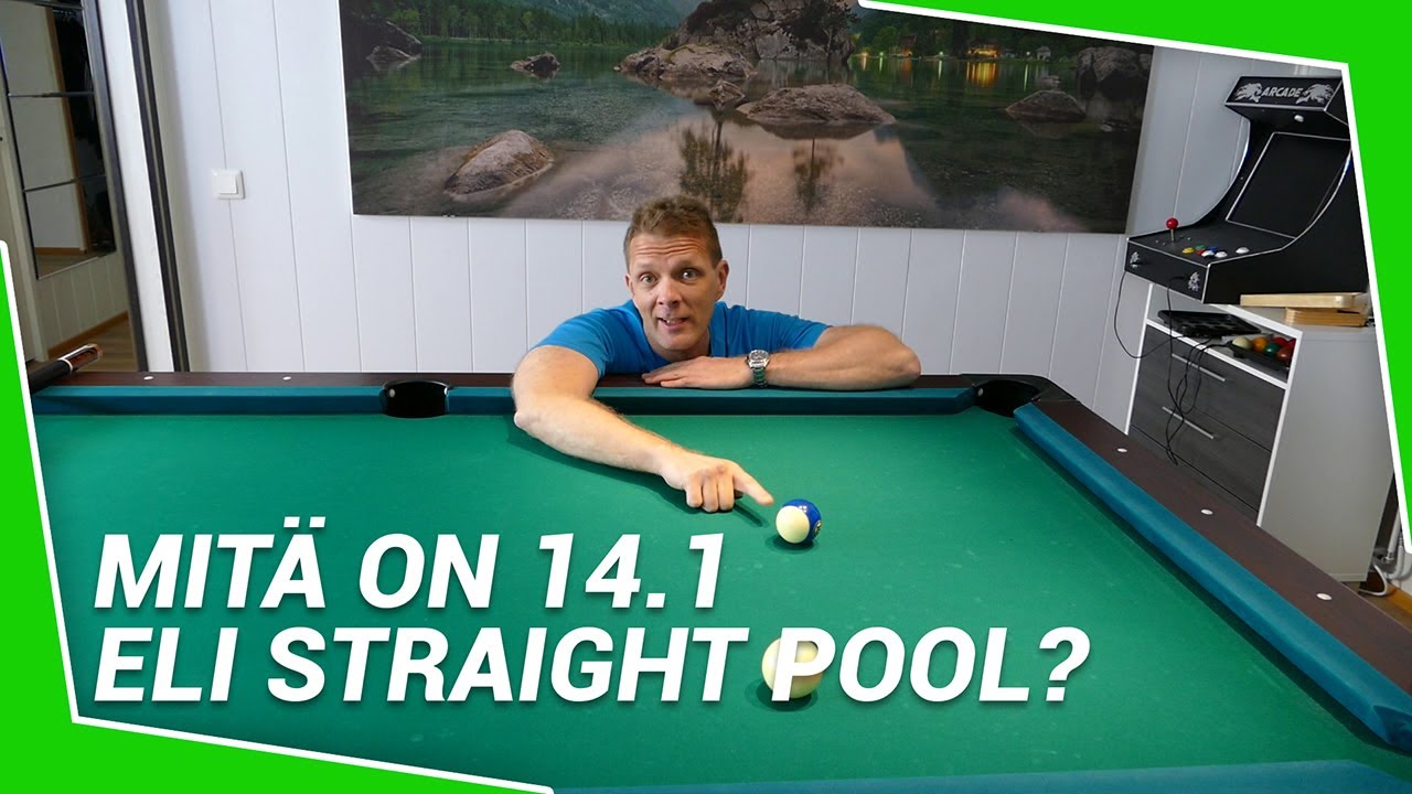 Mitä on 14.1 eli straight pool? - YouTube