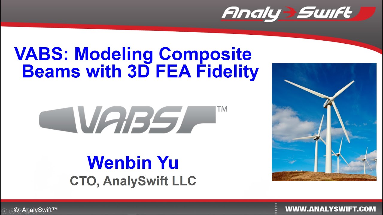 VABS: Modeling Composite Beam-like Structures with 3D FEA Fidelity ...