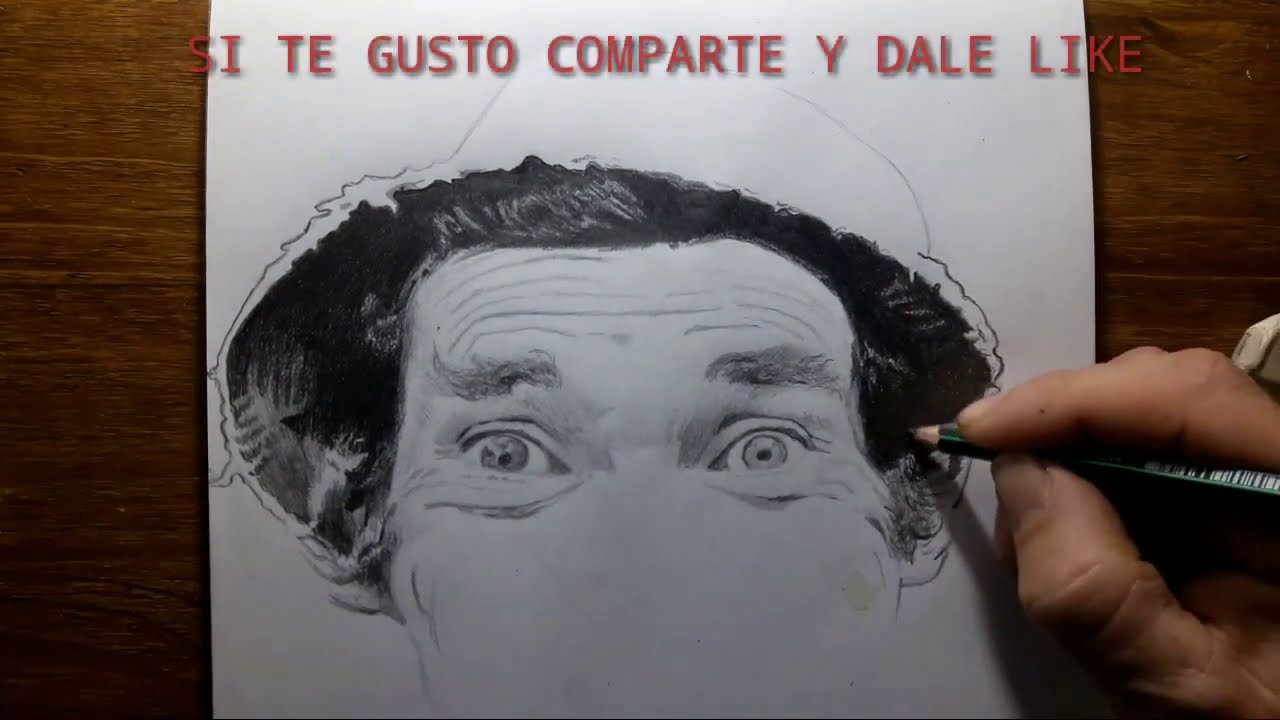 Dibujando a Don Ramon - YouTube