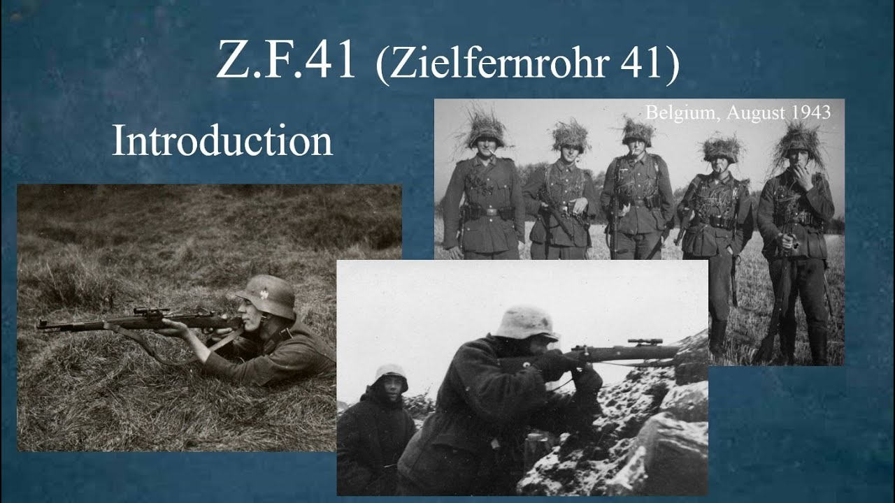 German Rifle Scope ZF41 ---Introduction 概論 - YouTube