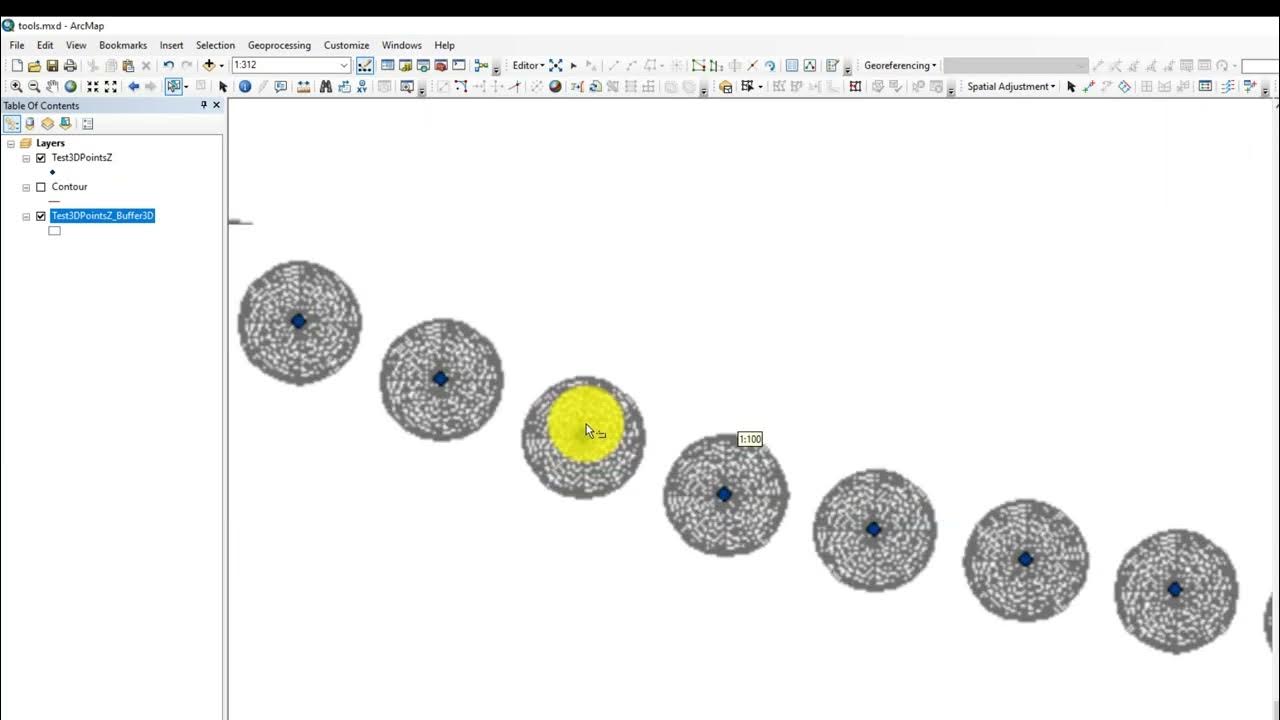 Buffer 3D Tool ArcGIS - YouTube