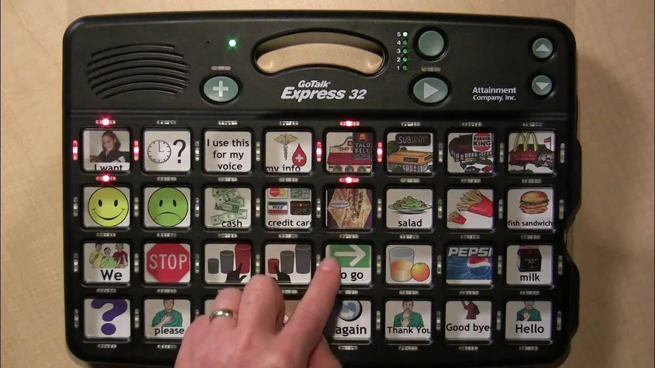 The GoTalk Express 32 (Part 1) - YouTube