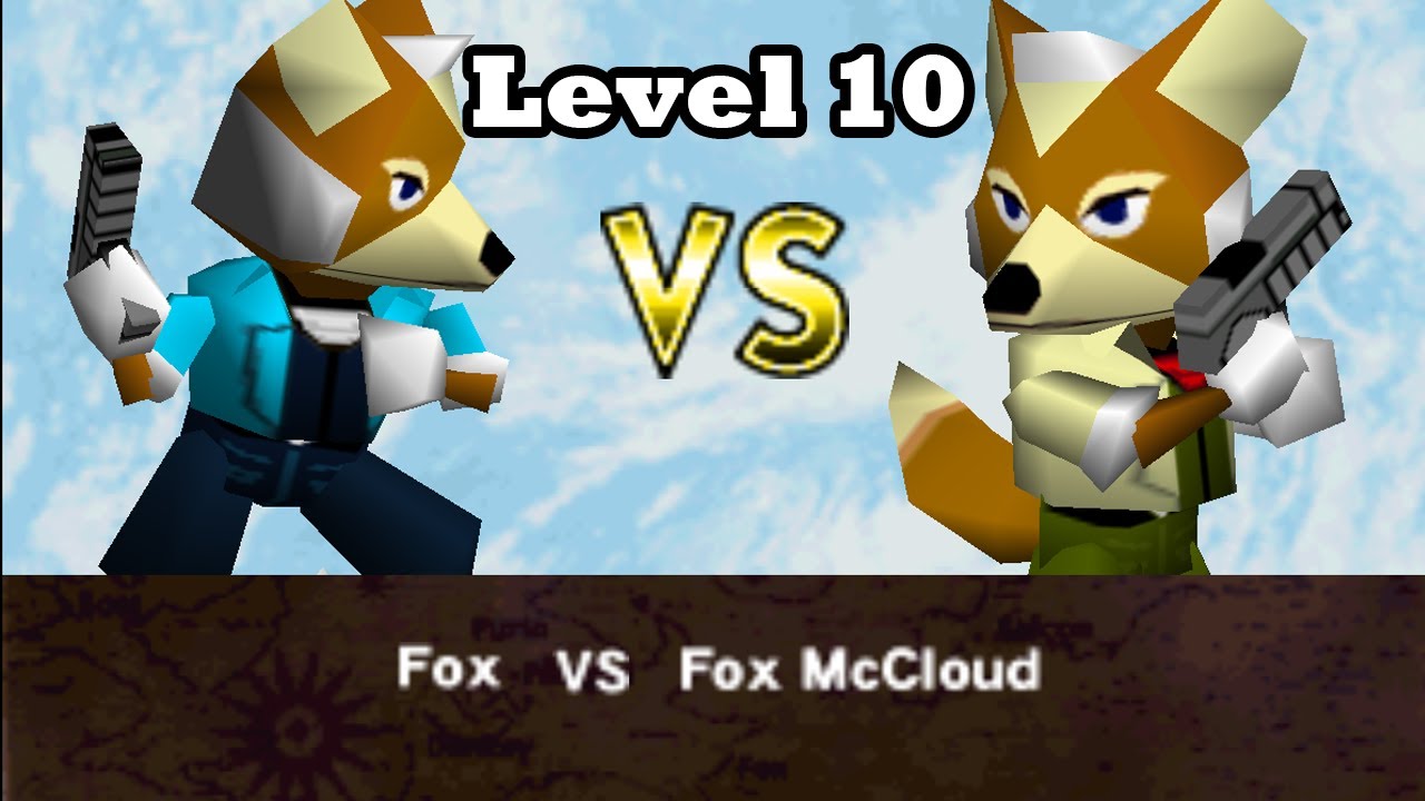 Fox vs new Level 10 Fox [] Smash Remix 1.13 - YouTube