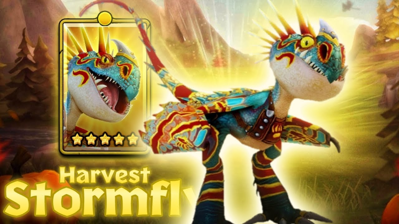 [Unlocked] Harvest Stormfly - 5-Star Yellow Unique Deadly Nadder ...