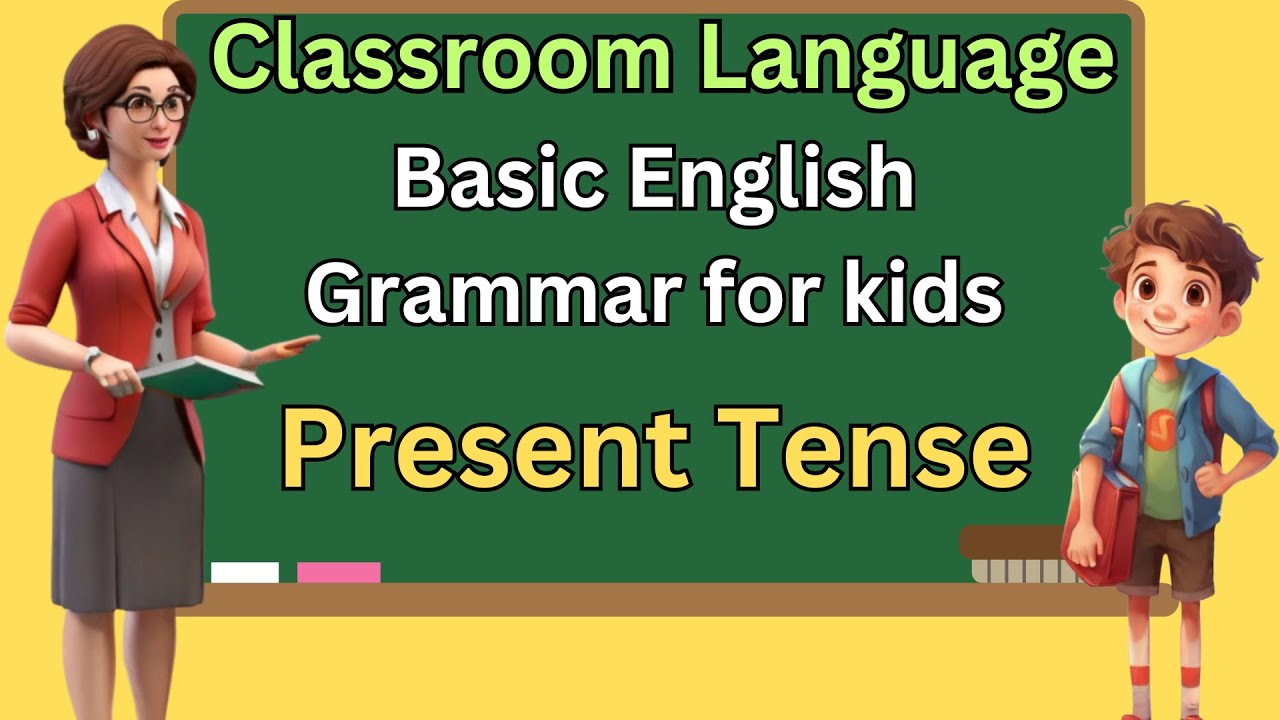 Classroom Teacher Student | Present Tense | #classroomlanguage # ...