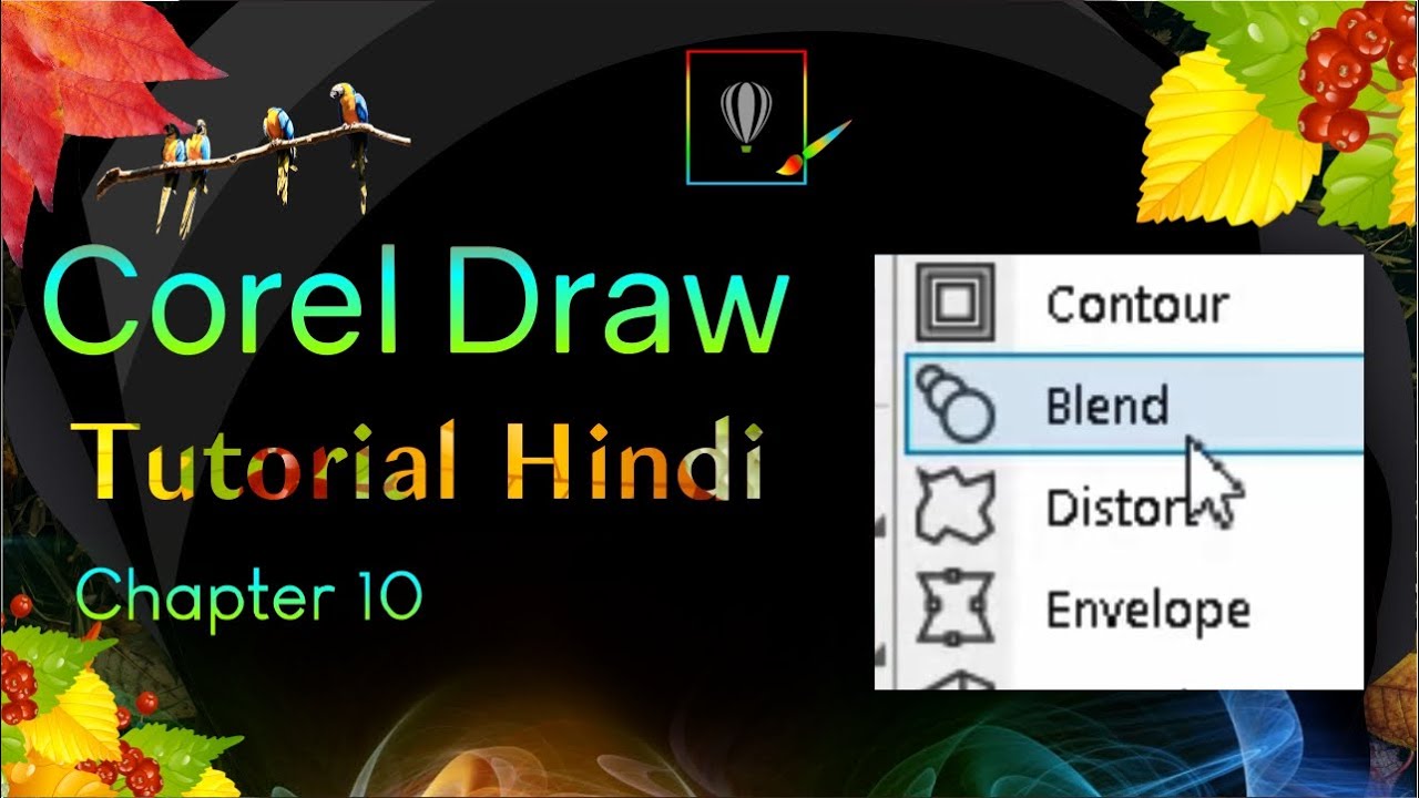 Blend Tool In CorelDraw In Hindi Corel Draw Chapter 10 Blend Tool In CorelDraw YouTube Blend Tool In CorelDraw In Hindi Corel Draw Chapter 10 Blend Tool In CorelDraw YouTube
