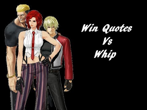 The King of Fighters XIV: Win Quotes vs Whip - YouTube