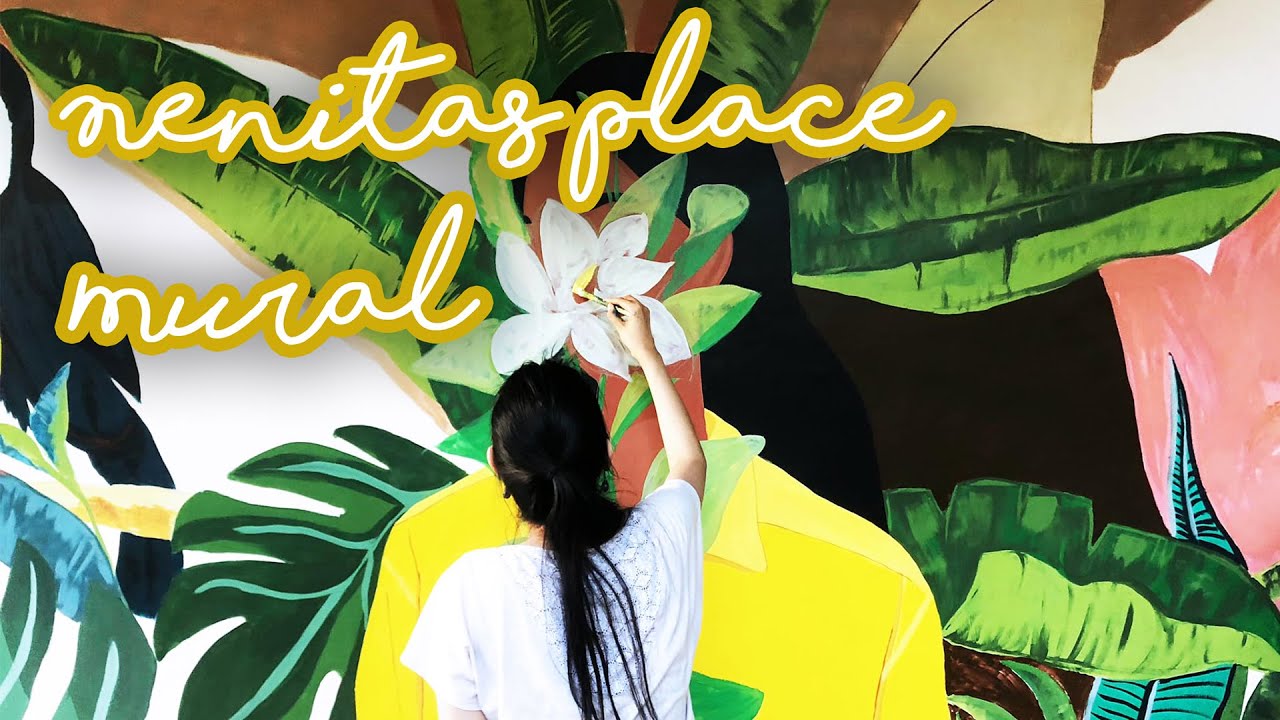 Nenitas Place Tagaytay Wall Mural - YouTube