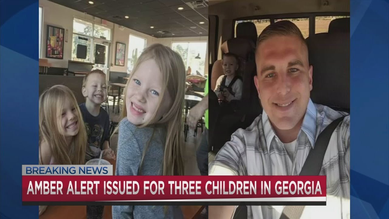 Amber Alert issued for 3 Georgia children - YouTube