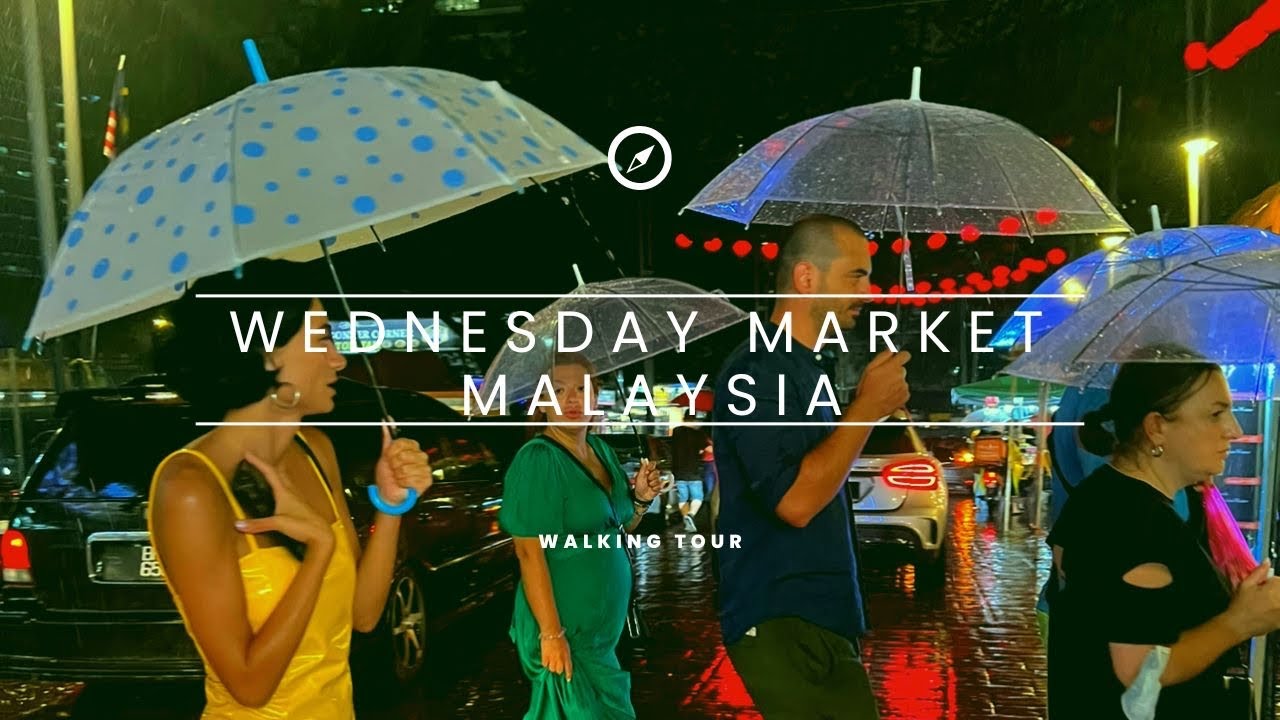4k Wednesday Market subang jaya Malaysia, one of the most tropical ...
