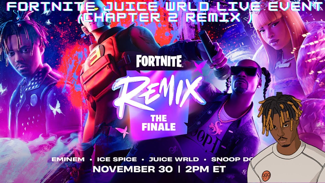 Fortnite juice wrld live event chapter 2 remix - YouTube