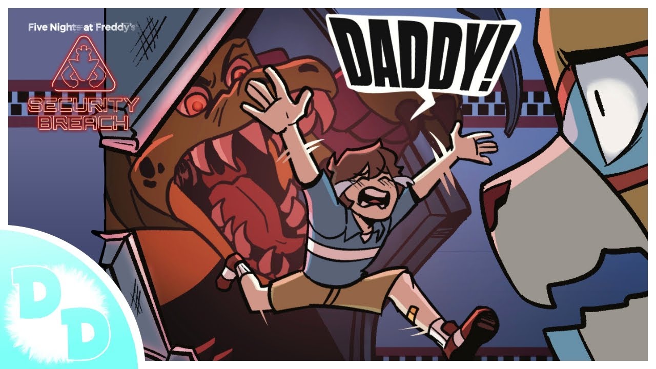Strong Willed Gregory (FNAF Security Breach Comic Dub) - YouTube