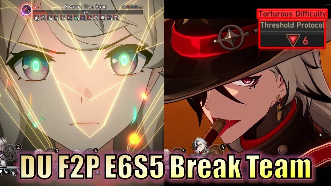 Forced to Play E6S5 Boothill/Firefly Break Team in Divergent Universe ...