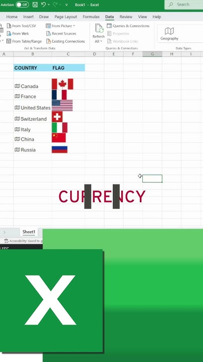 5 Essential Excel Features to Master Country Flags and Currencies in ...