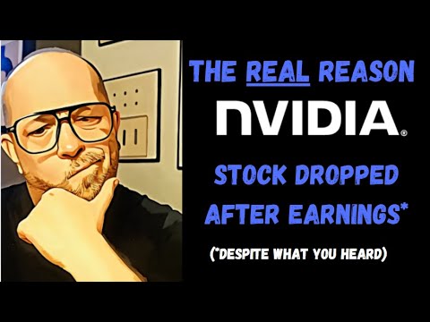 The REAL reason why Nvidia stock dropped 7% after earnings - YouTube