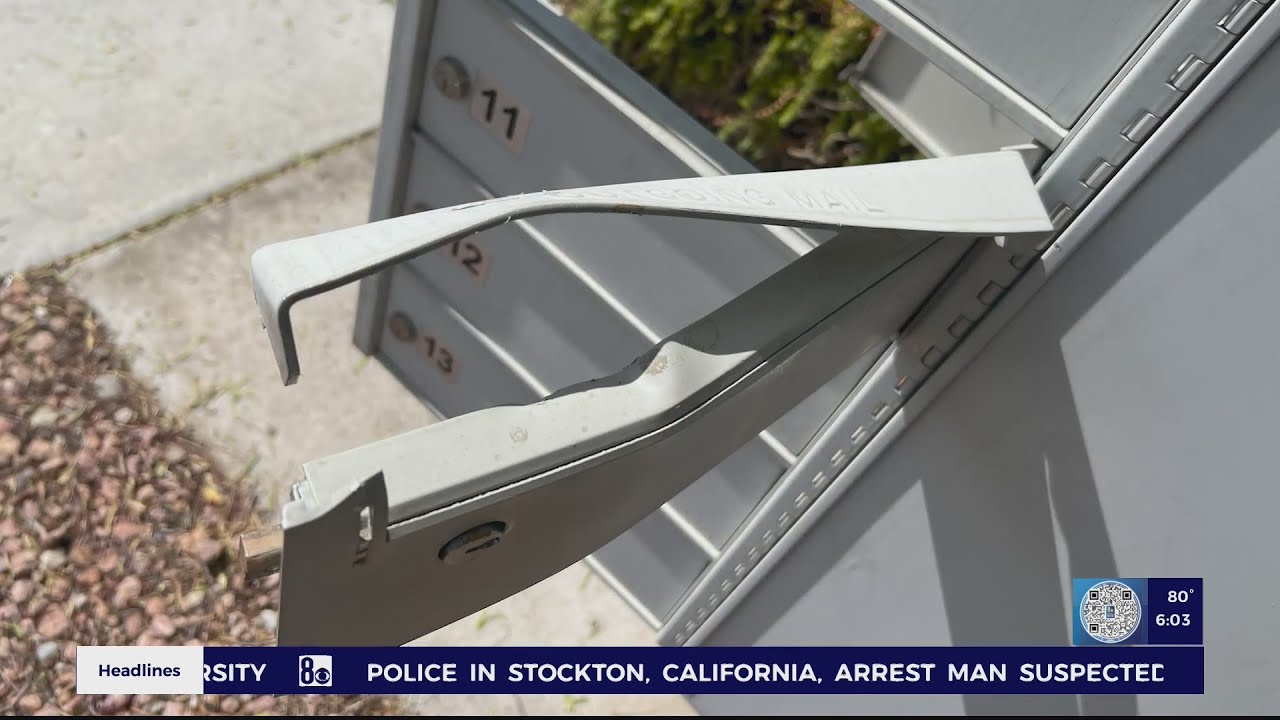 Northwest valley neighborhood sees string of mailbox thefts - YouTube
