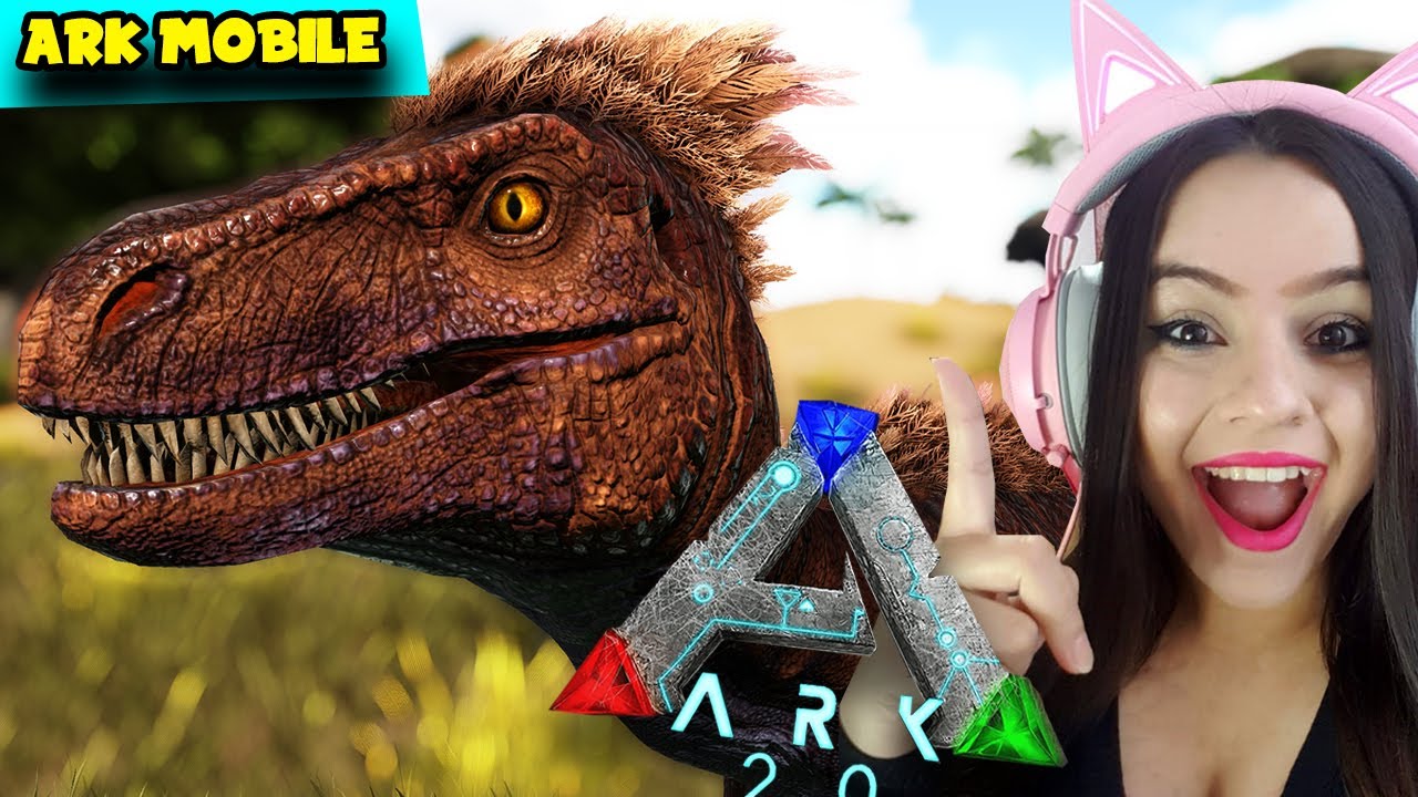 ARK MOBILE- EM BUSCA DO NOSSO PRIMEIRO RAPTOR!!! 09 - YouTube