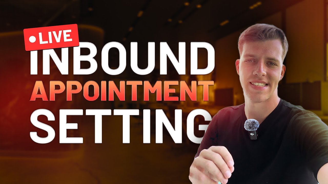 LIVE - Inbound Appointment Setting - YouTube