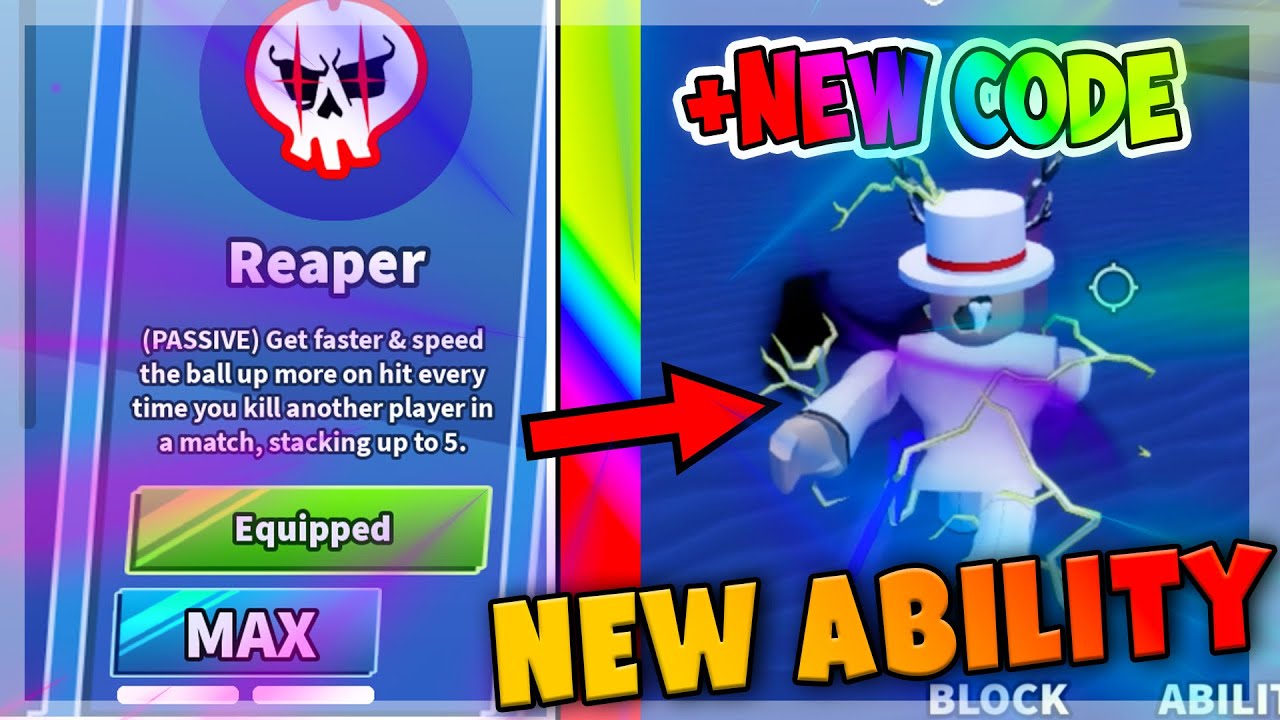 [NEW CODE] SHOWCASING NEW REAPER ABILITY + UPGRADED TO MAX IN BLADE ...