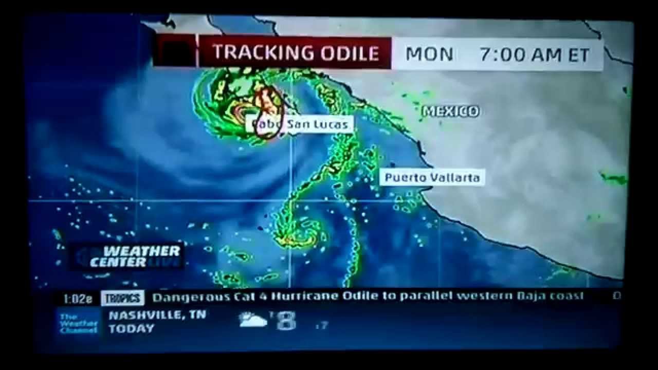 Tropical Storm Odile With Dr Greg Postel - YouTube