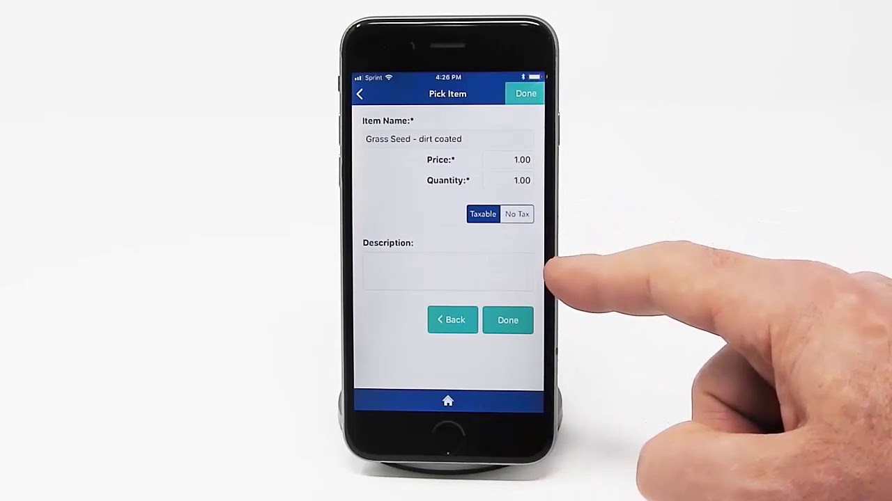 InvoiceASAP Mobile - Create a new invoice - YouTube