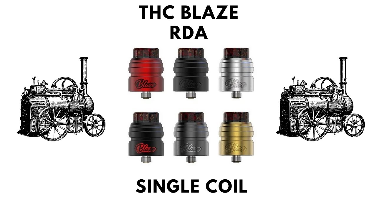 💨💨💨 Kurz & Knapp #2💨💨💨 THC BLAZE RDA – SINGLE COIL💨💨💨 - YouTube