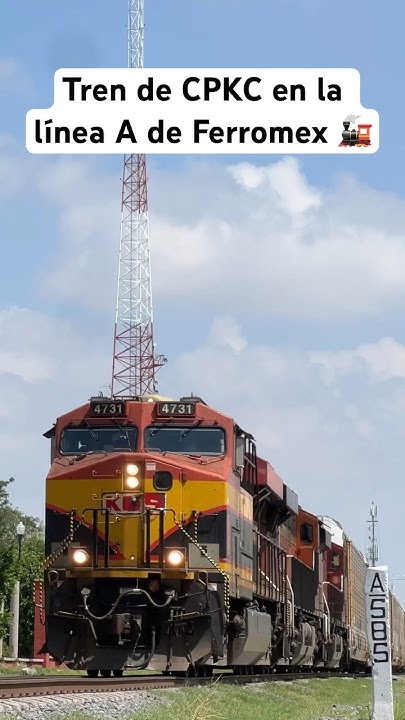 Tren de CPKC en vías de Ferromex 🇲🇽 - YouTube