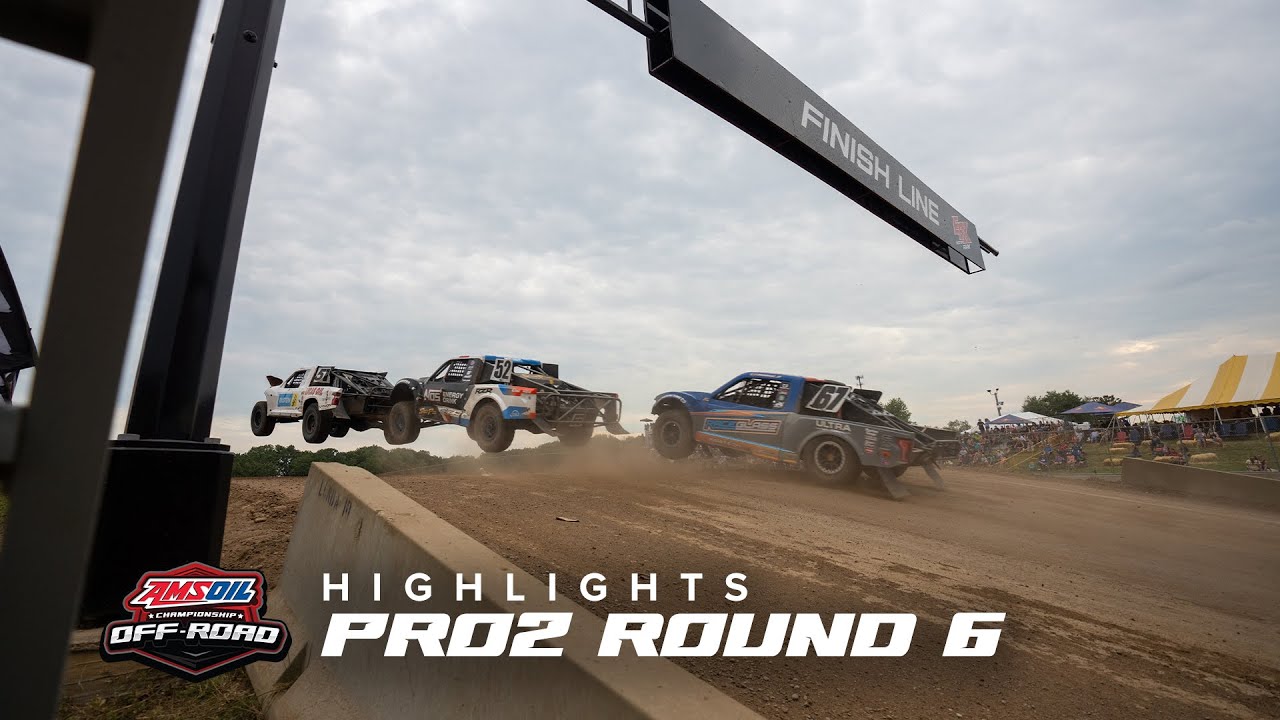 HIGHLIGHTS | PRO2 Round 6 of Amsoil Championship Off-Road - YouTube