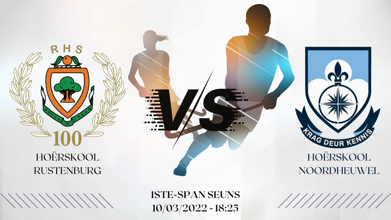 Hoërskool Rustenburg VS Hoërskool Noordheuwel Hokkie 1ste-span Seuns ...
