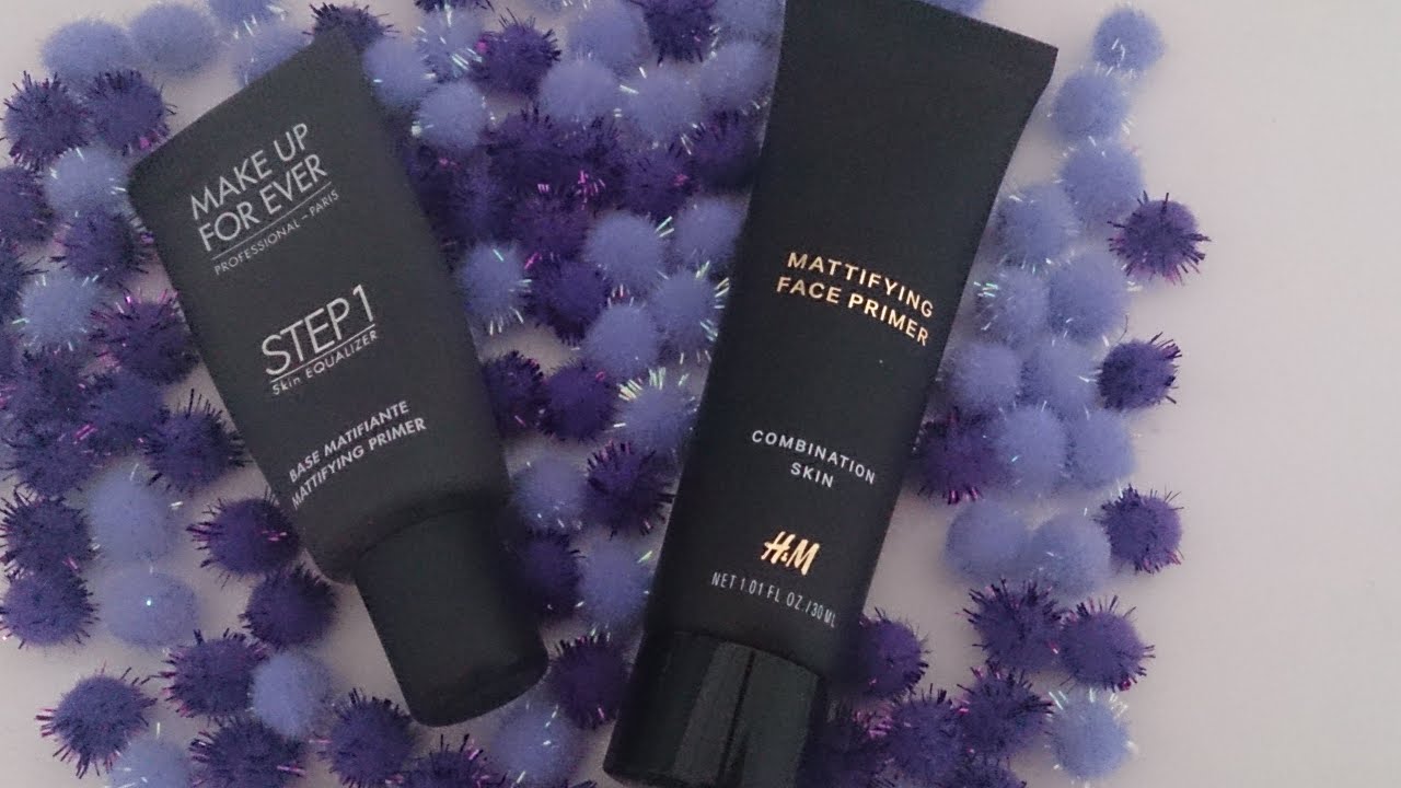 Review+Demo H&M Vs MUFE Primer Matificante - YouTube
