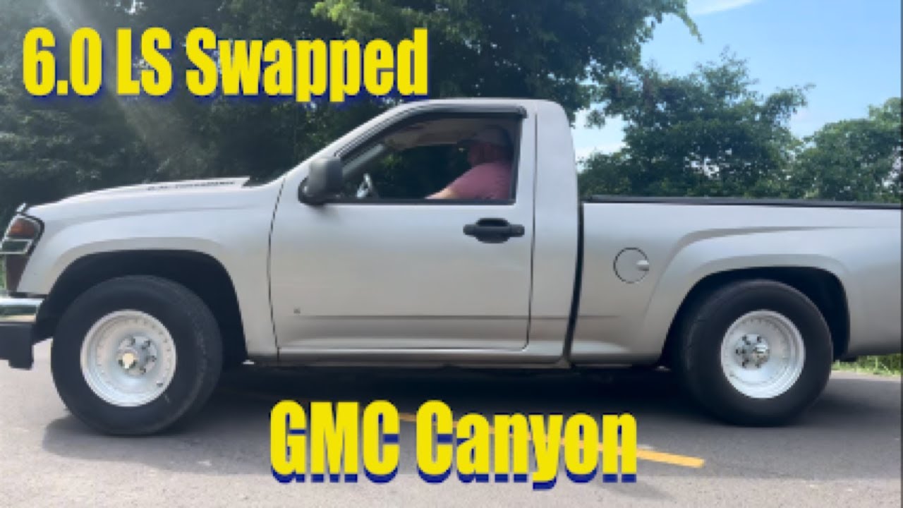 6.0 LS Swapped GMC Canyon - YouTube