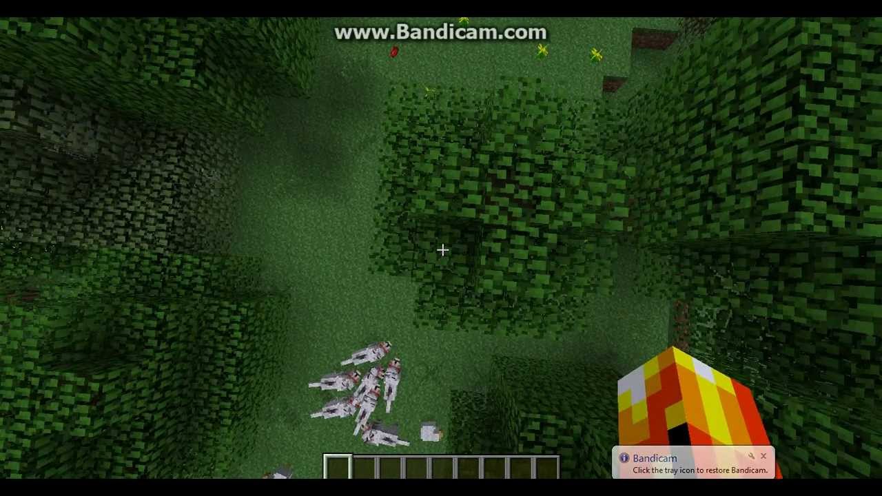 minecraft red eyed wolves - YouTube