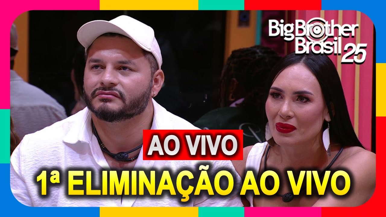 🟩 BBB 25: 1ª Eliminação AO VIVO - Big Brother Brasil 25 - 21/01/2025 # ...