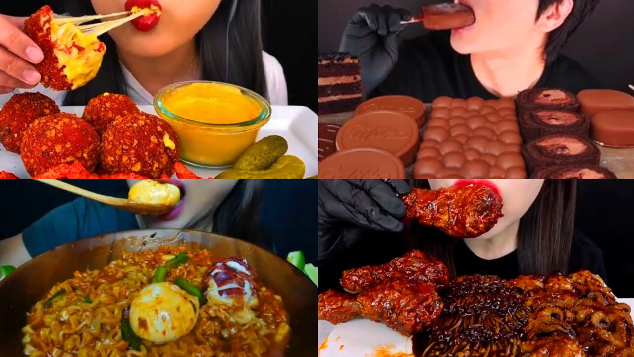 ASMR BEST EATING MUKBANG VIDEO | MUKBANG COMPILATIONS -30 | FOODUSBANG ...