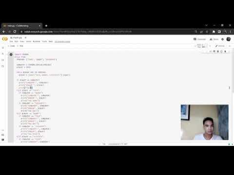 Creating a Game by using Google Colaboratory (Python) - YouTube