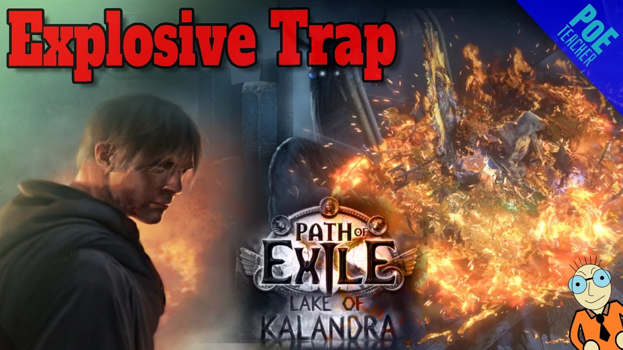 [Path of Exile] Explosive Trap Build - Saboteur Shadow in PoE - YouTube