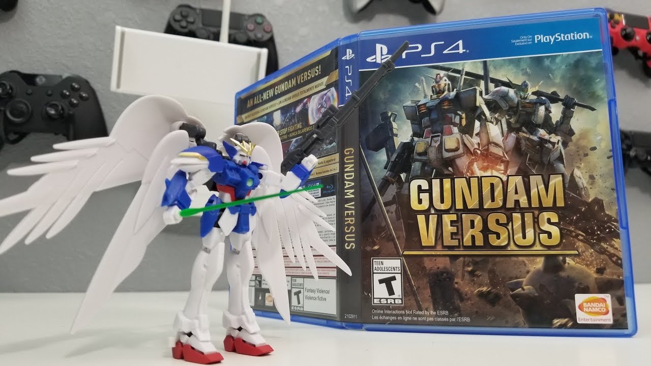 GUNDAM VERSUS PLAYSTATION 4 EXCLUSIVE UNBOXING - YouTube