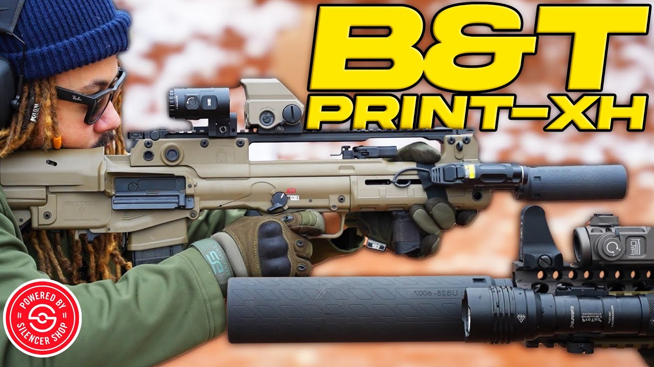 B&T NEW Print-XH RBS 5.56 FULL SIZE and SUB COMPACT Suppressor ...