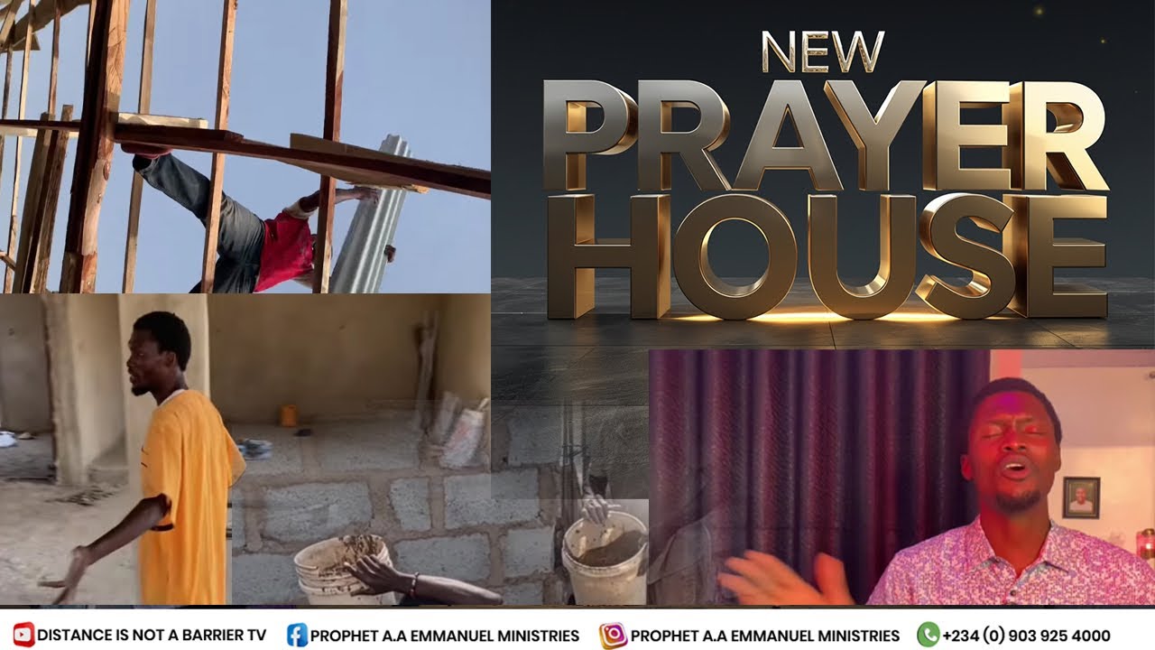 Tb joshua disciple and partners working at the prayer house - YouTube